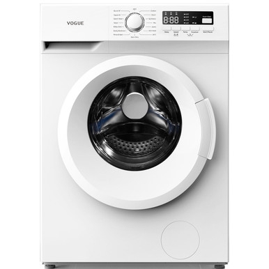 Nebula Washing Machine Front Load White - 8kg - Trade Depot