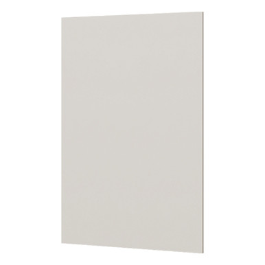 Kitchen Base End Panel 588mm - Matte White - Trade Depot