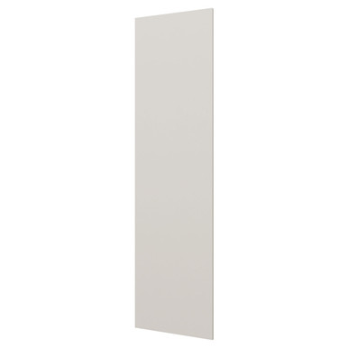 Kitchen Tall End Panel 604mm - Shaker White Lacquer - Trade Depot