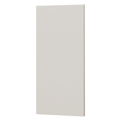 Wall End Panel 720mm - Shaker White Lacquer - Trade Depot