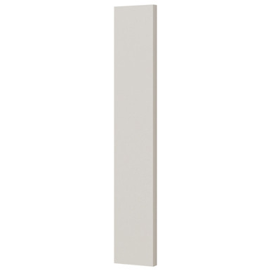 Kitchen Filler Panel 50mm - Shaker White Lacquer - Trade Depot