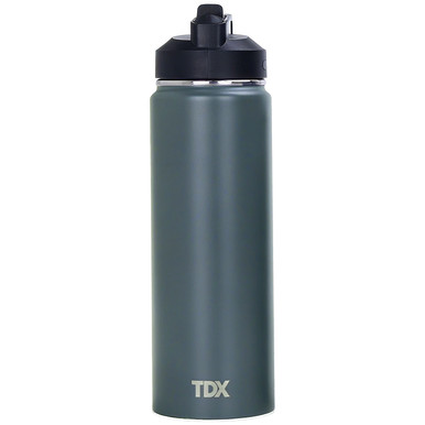 Stainless Steel Insulated Water Bottle - Grey - Trade Depot