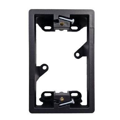 Electrical Mounting Plate 34mm - Black - Trade Depot