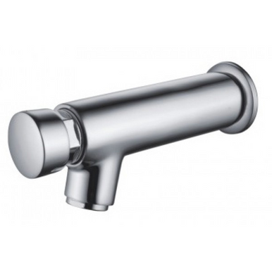 Stainless Steel Mechanical Push-Button Wall Faucet - Trade Depot