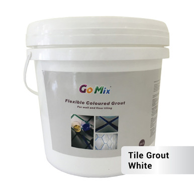 GoMix Tile Grout White 5kg - Trade Depot