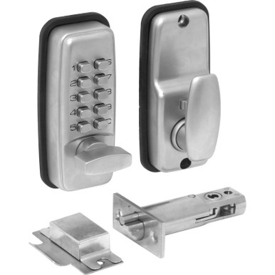 TDX Mechanical Push Button Digital Lock with Holdback & Horizontal ...