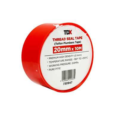 TDX Thread Seal Tape - 20mm x 10M - Trade Depot