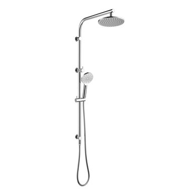 Vogue Halo Shower Tower Round Rain Head - Chrome - Trade Depot