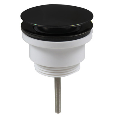 Pop-Up Waste with Strainer Black - 40mm - Trade Depot