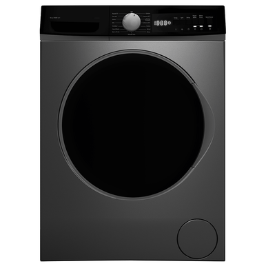 Washing Machine Front Loader 8kg - Black SS - Trade Depot