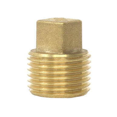 Brass Plug - 15mm - Trade Depot