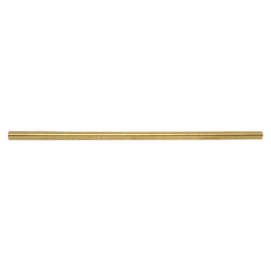 Brass Threaded Rod - 15mm x 600mm - Trade Depot