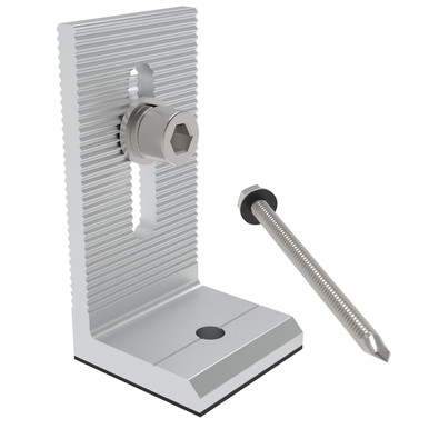 Solar Panel Mounting L Bracket - 10pcs - Trade Depot