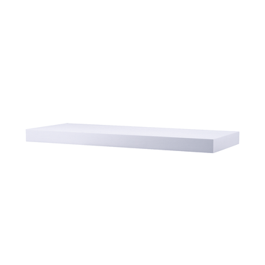 900mm Floating Shelf - White - Trade Depot