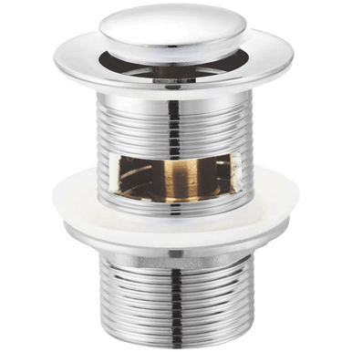 32mm Pop-up Waste With Overflow - Brushed Nickel - Trade Depot