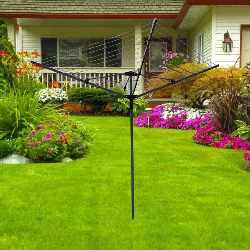 Ram® 4 Arm Rotary Washing Line Garden 45M Metres