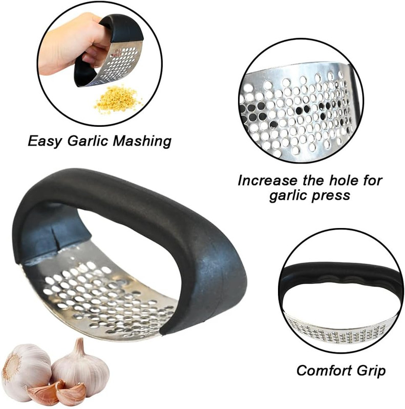 Armo® Garlic Press Garlic Crusher Stainless Steel