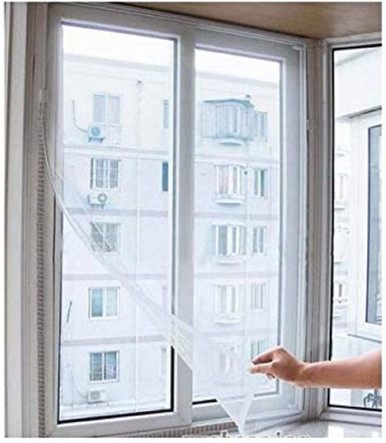 Ram®White Insect Mosquito Net Fly Screen Window Mesh Net with Sticky ...