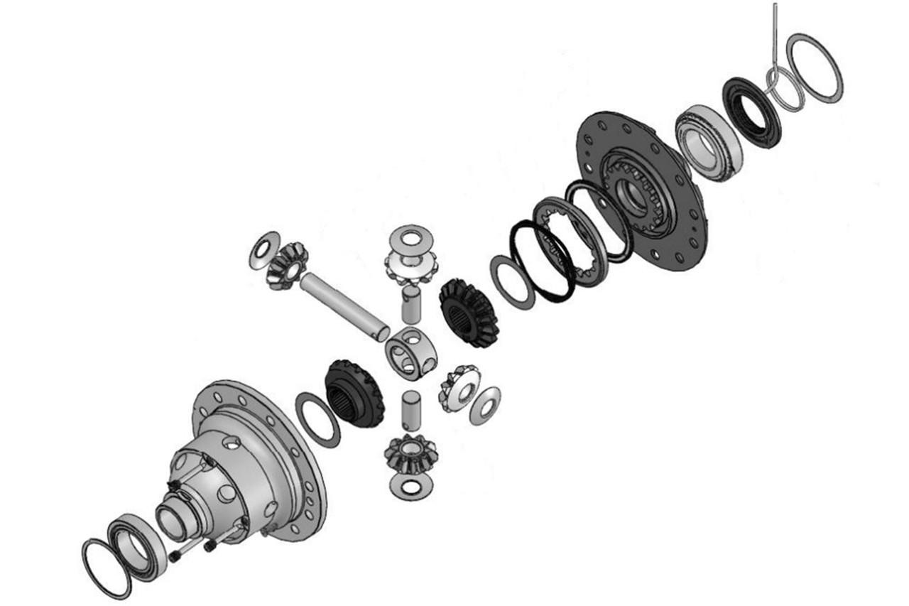 ARB 4x4 Accessories Air Locker Differential Toyota 9.5in dia RG, 12 ...