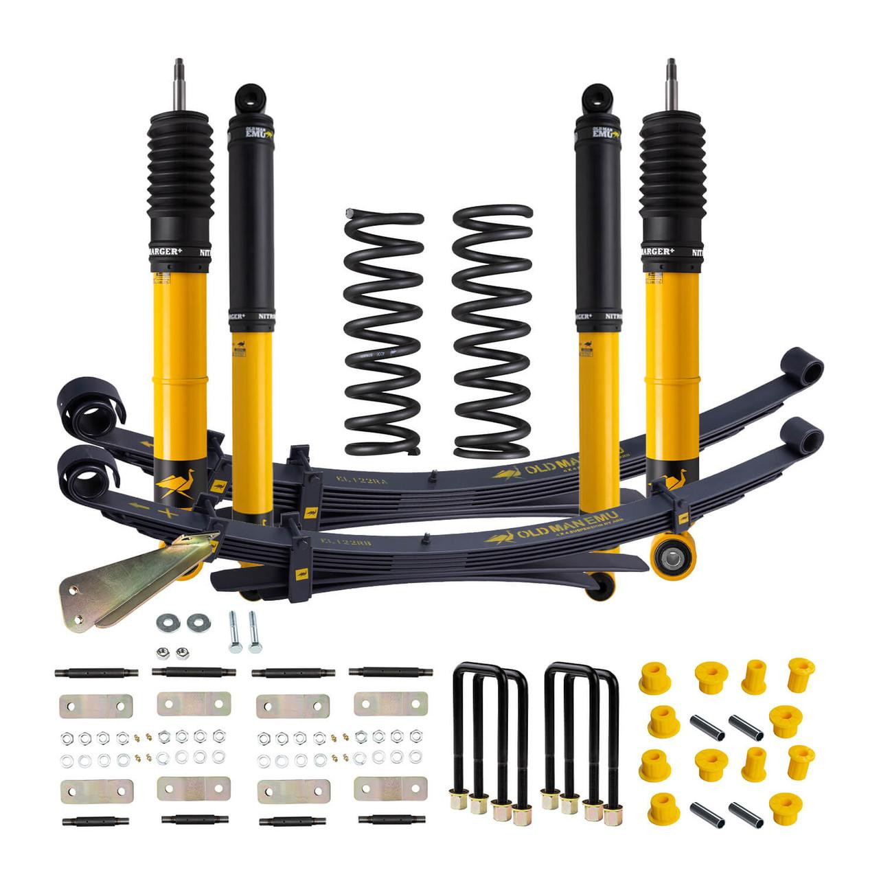 ARB 4x4 Accessories Nitro Plus Kit FR 1.8 in/0-330 lb, RR 2 in/0 lb ...