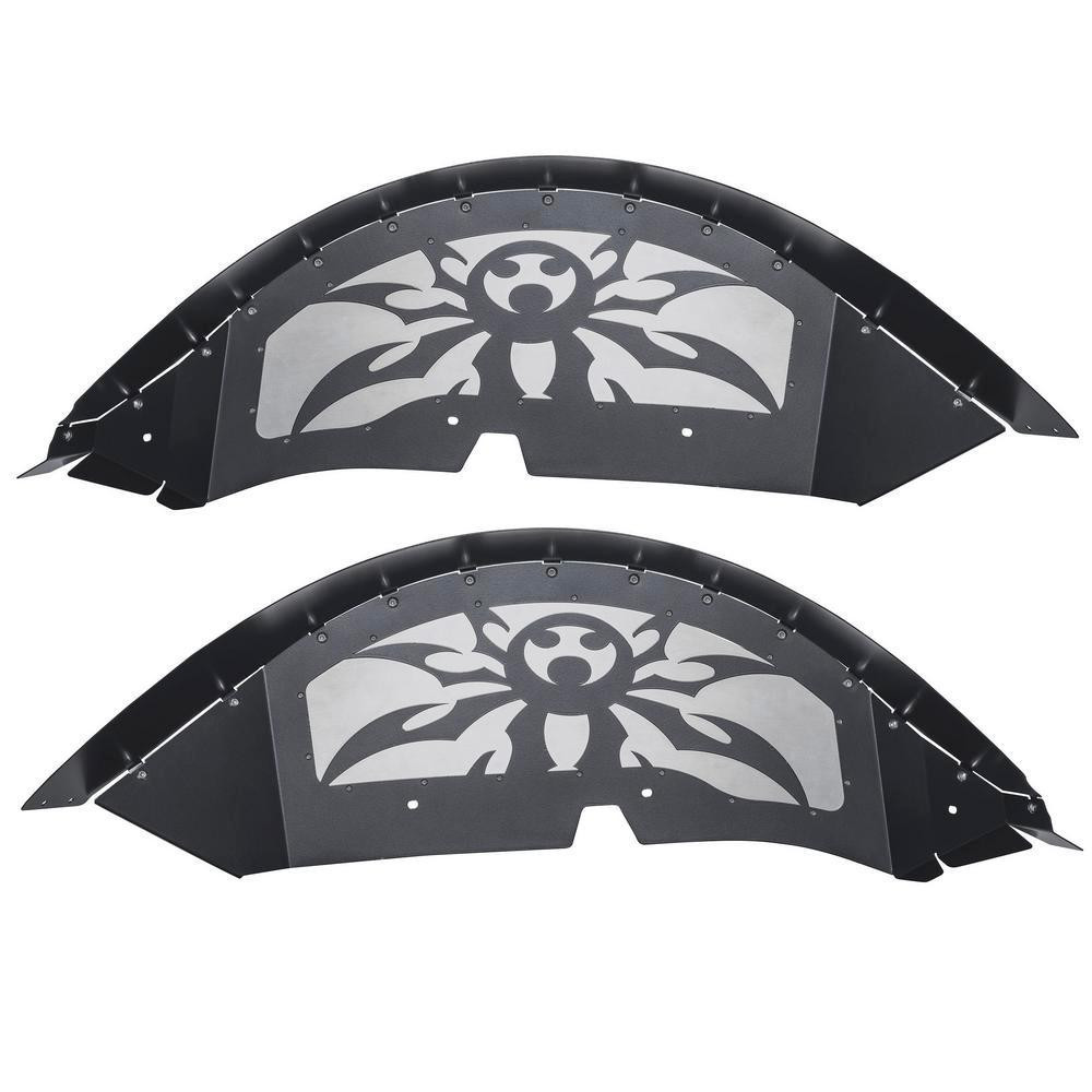 Rear JL INNER Fenders (Black) - Poison Spyder