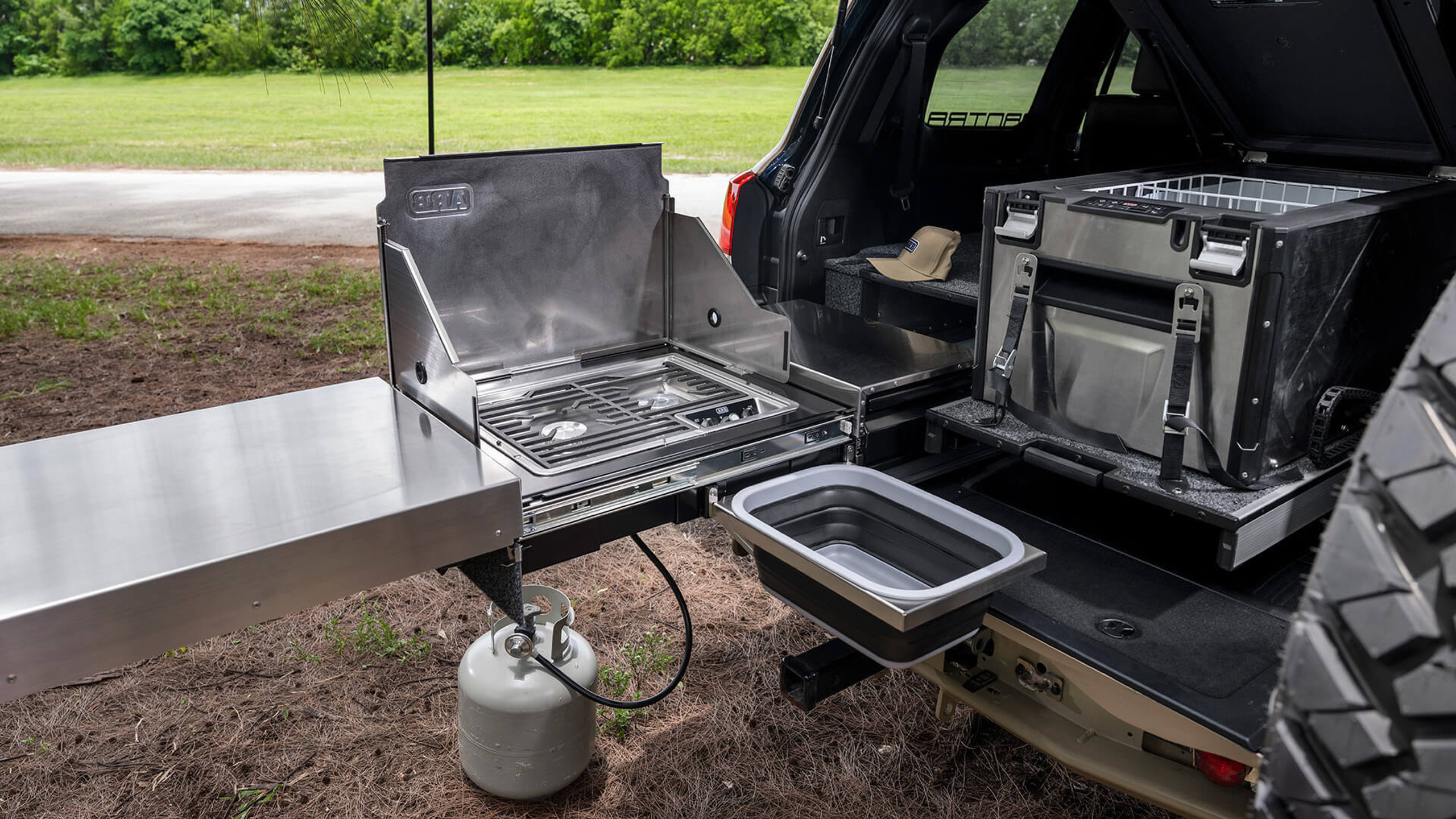 Slide Out Camp Kitchen For Trucks And SUVs | ARB 4x4 USA