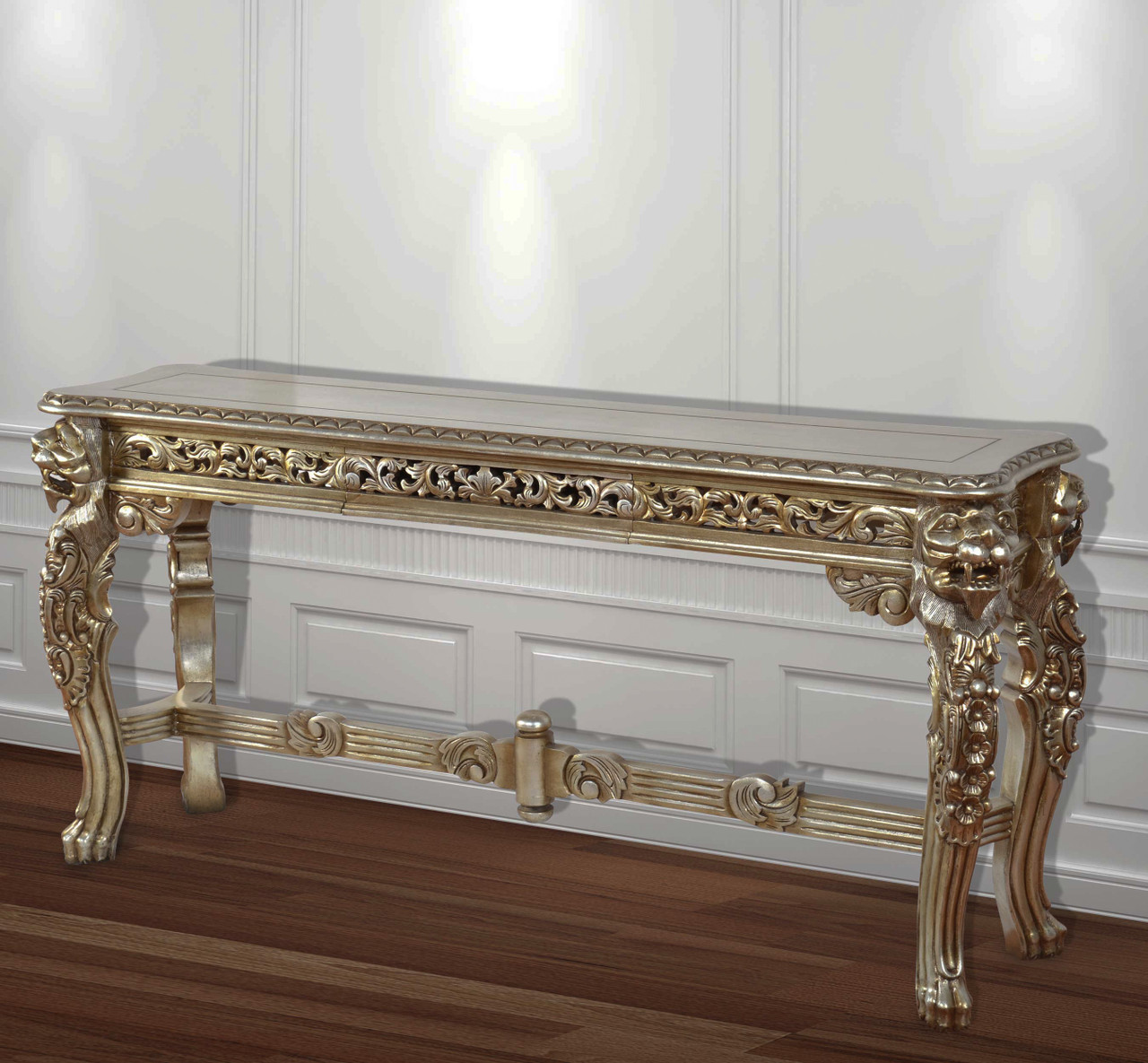 Platine Bella Console Table - World of Decor