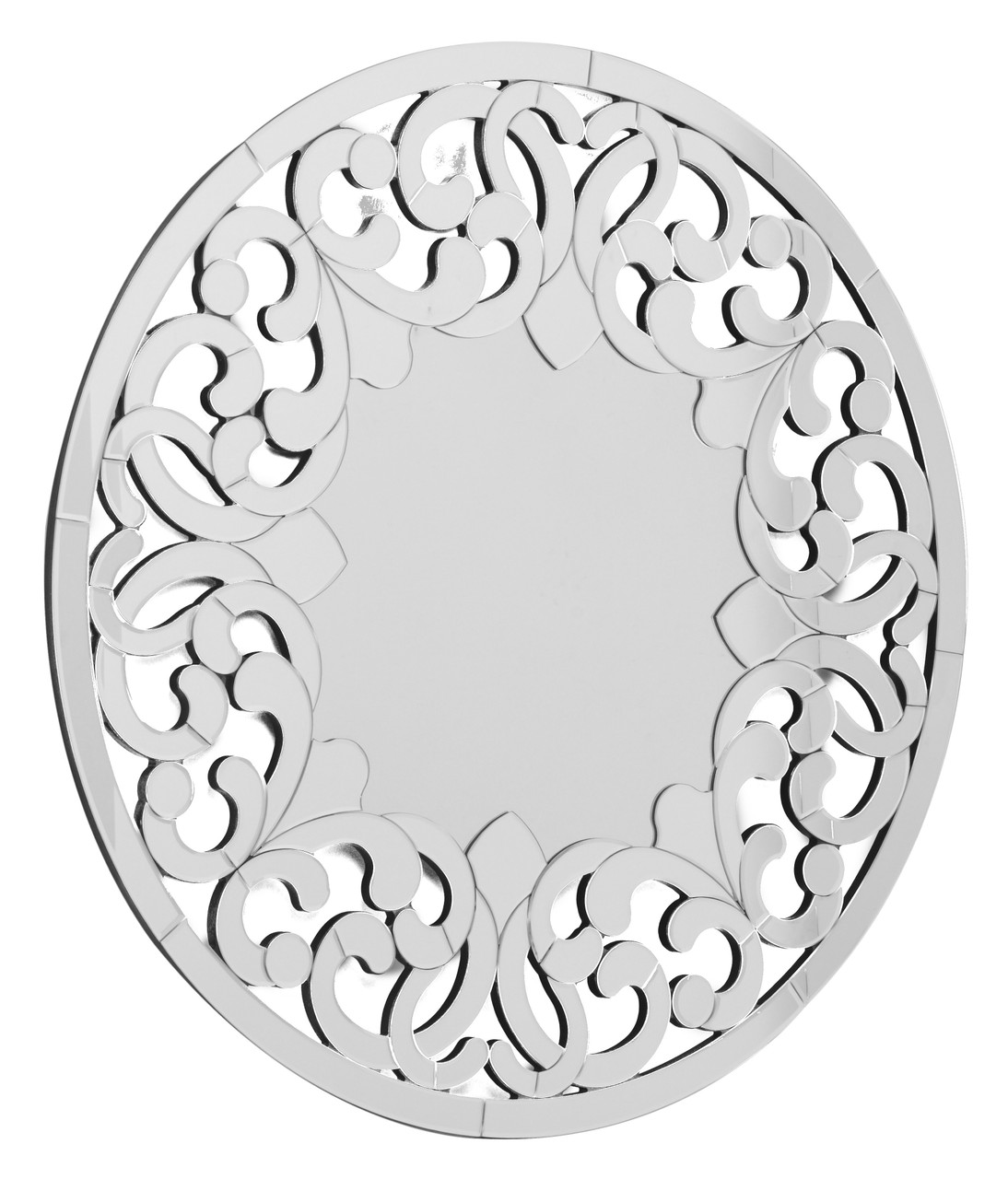 Fancy Glass Wall Mirror - World of Decor