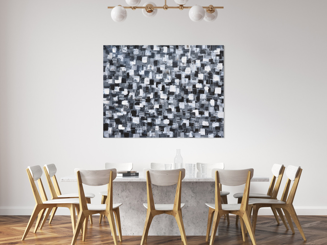Abstract BW Pattern - World of Decor