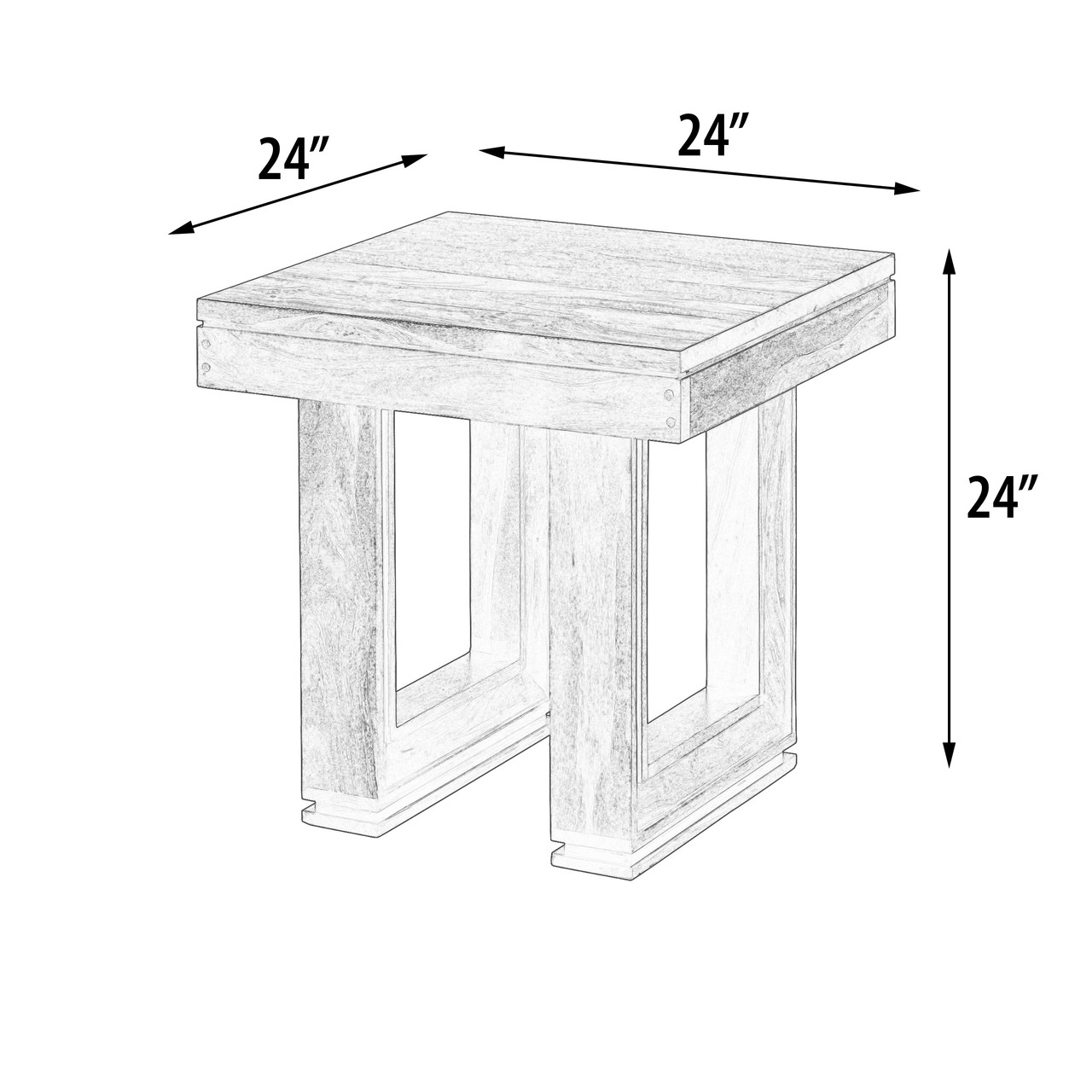 Cinnamon Amber Lamp Table - World of Decor