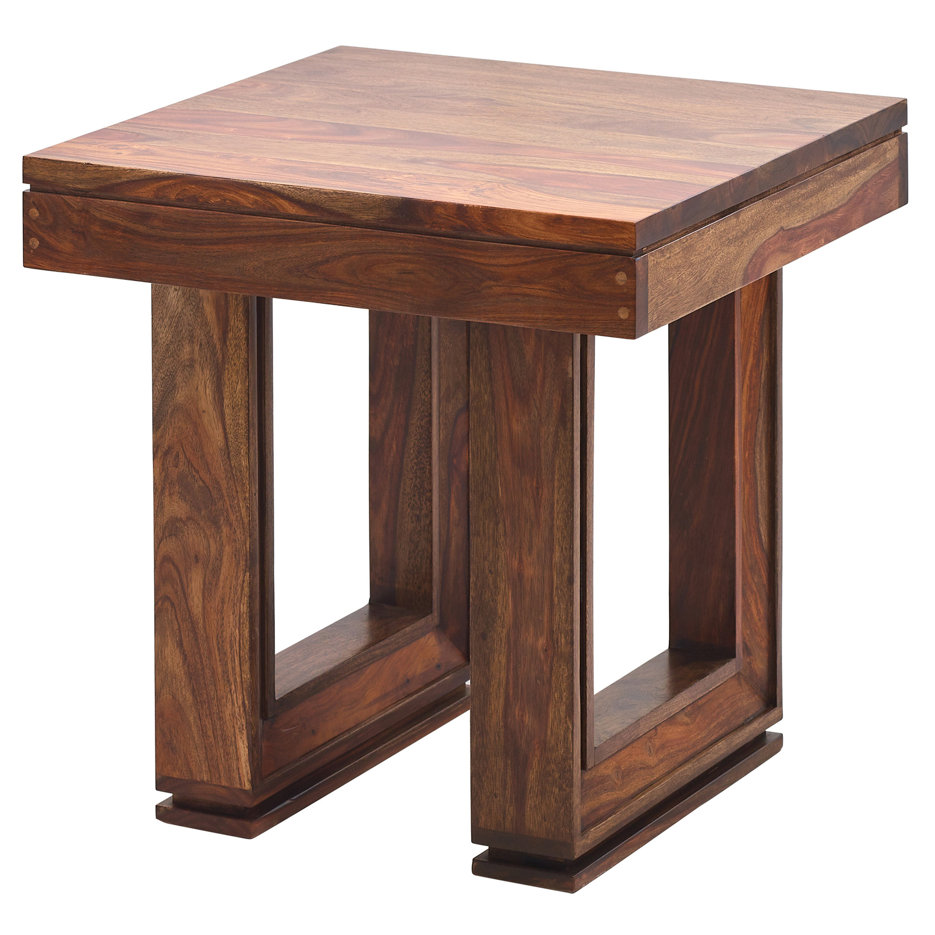 Cinnamon Amber Lamp Table - World of Decor