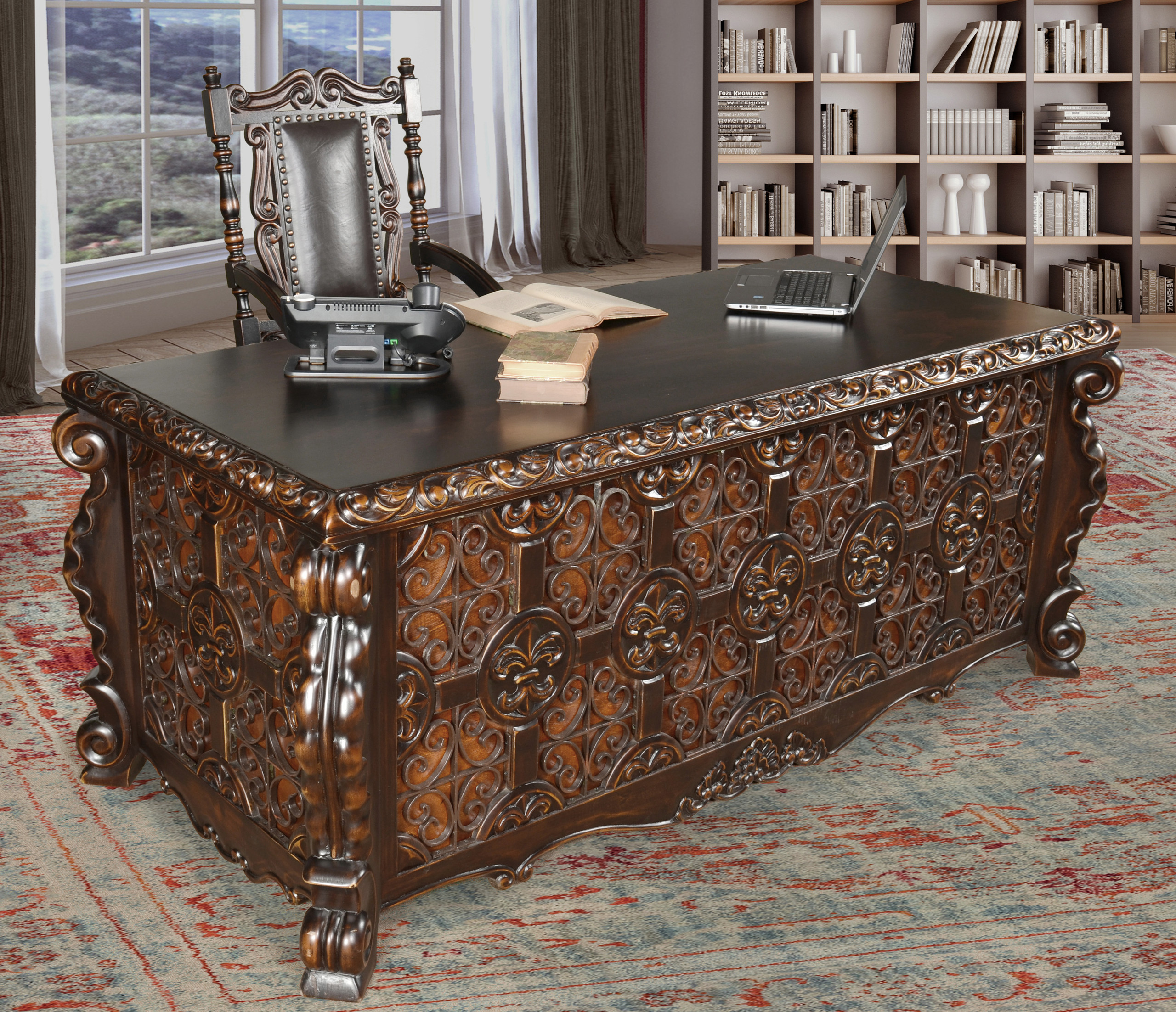 Conquistador Desk - World of Decor