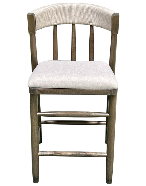 Alto Back Counter Stool Brown - World of Decor