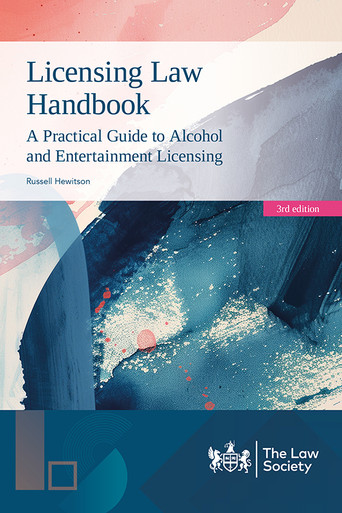 Licensing Law Handbook - Law Society Bookshop