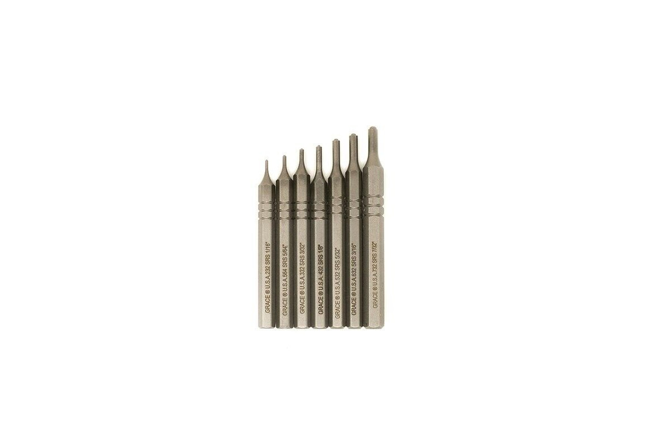 Grace Master Gunsmith Punch Set Brass Roll Pin Starter Gpc 52 Made In