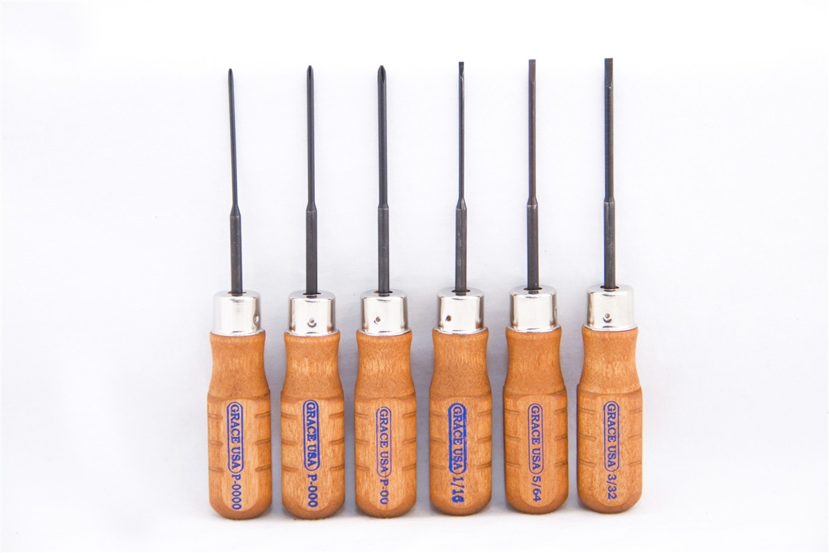 Grace USA Screwdriver Grace USA MS-6 Micro Gunsmith Screwdriver Set - 6 ...