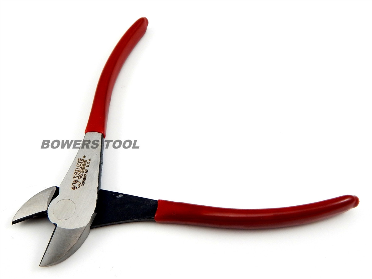 Wilde Tool 7 in. Diagonal Cutter Pliers Solid Joint MADE IN USA Wire ...