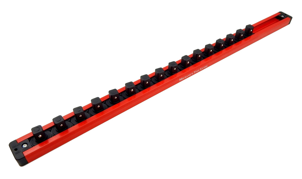Mechanics Time Saver 1/2 in Drive Lock A Socket Magnetic Rail Rack MTS ...