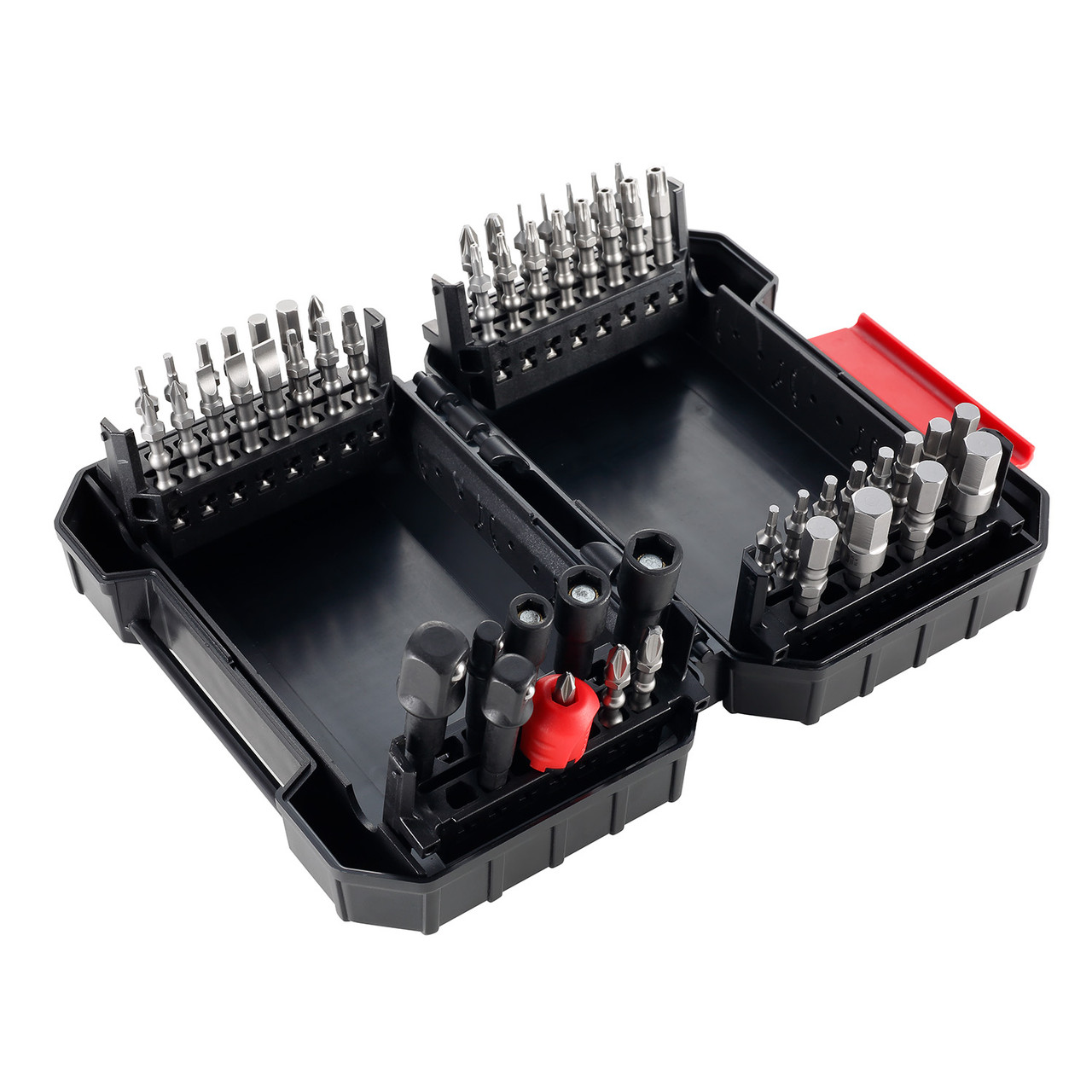 Vessel 52pc Impact Torsion Bit Set w Case Phillips Flat Torx Hex Square ...