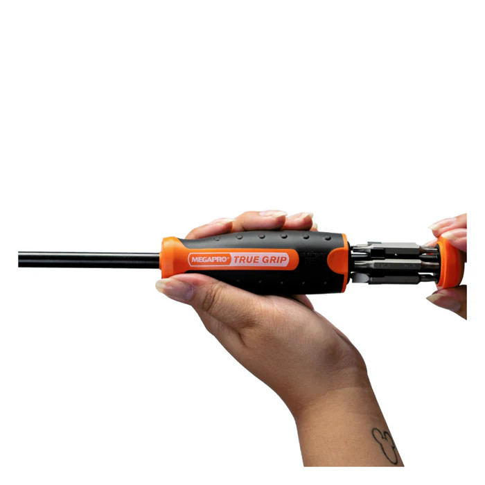 Megapro True Grip 13 in 1 Multi Bit Screwdriver Phillip Flat Torx ...