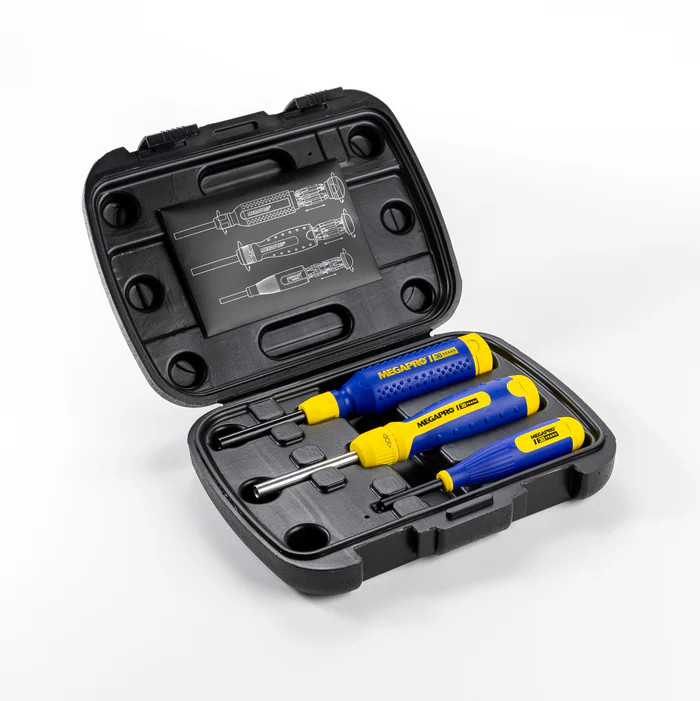 Megapro Multi-Bit Screwdriver Set 30th Anniversary 151NAS Ratcheting ...