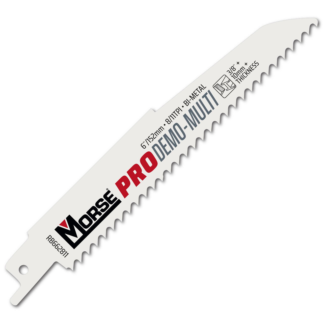 Morse Demolition Recip Saw Blade Set 11pc Reciprocating RBKITDM01 ...