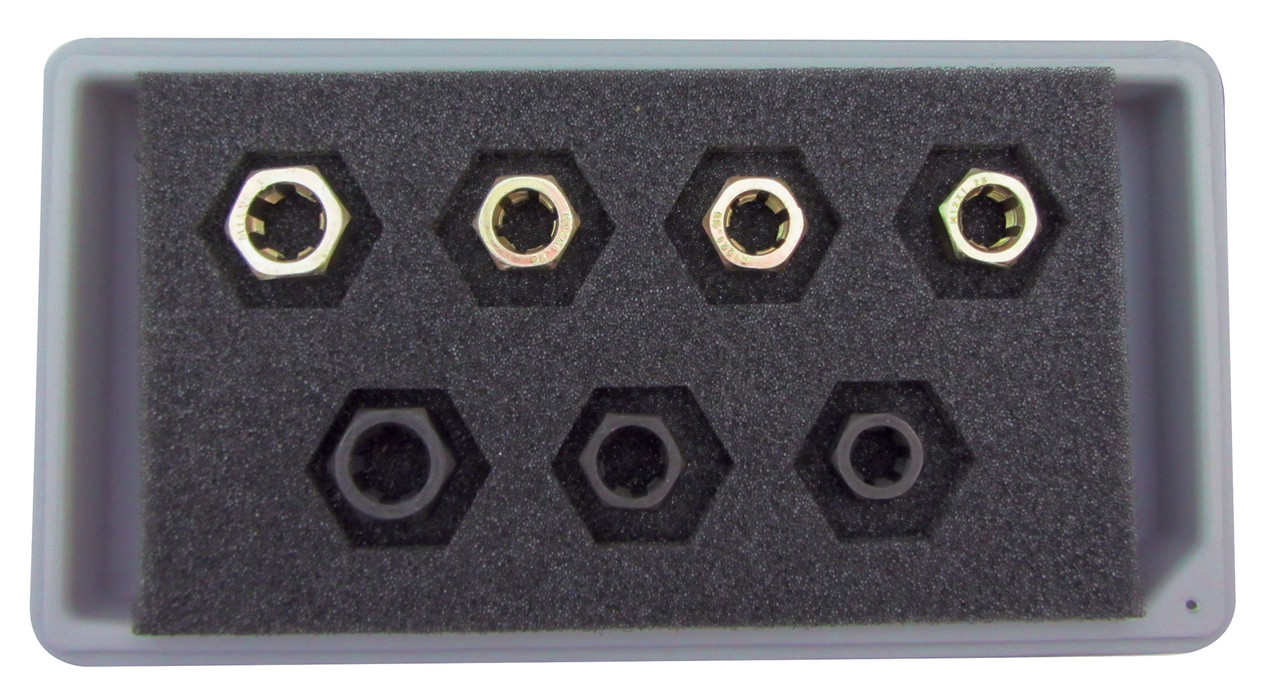 Lang 7pc Wheel Stud Thread Restorer Kit 2583 7/16"-9/16" M12 Made in ...