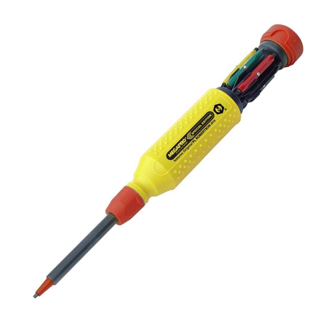 Megapro Robertson Square 15 in 1 Milti Bit Screwdriver Plus Phillip ...