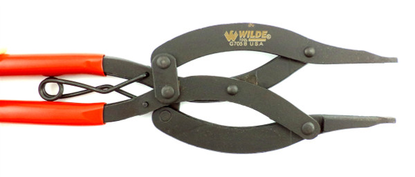 Wilde Tool 10" Straight Compound Lock Ring Pliers Retaining USA