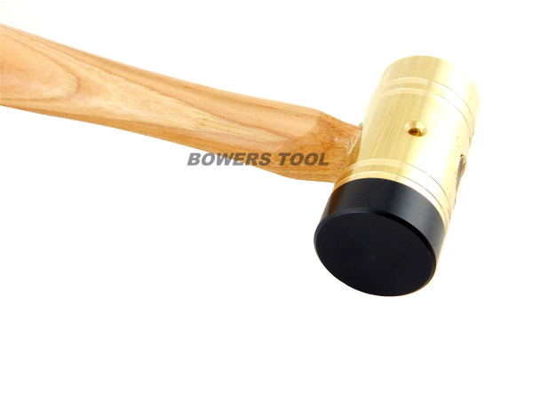 Grace USA 8oz Brass Hammer Delrin Tip Gunsmith Gun Care Machinist Nylon ...