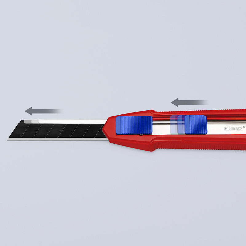 Knipex CutiX Universal Retractable Razor Knife w Stabilisation Bar ...