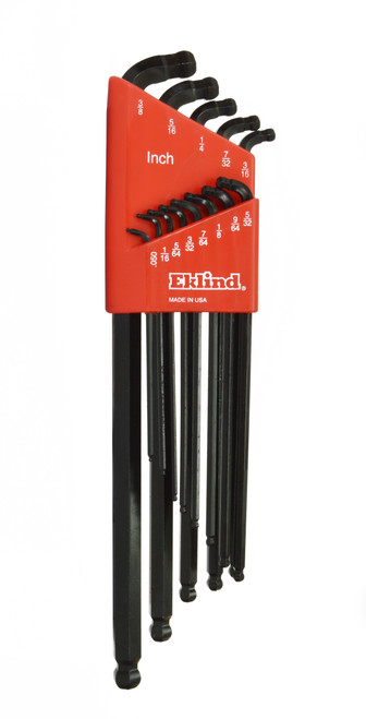 Eklind Stubby SAE Double Ball End Hex Wrench Key Set 13pc .050-3/8 IN ...