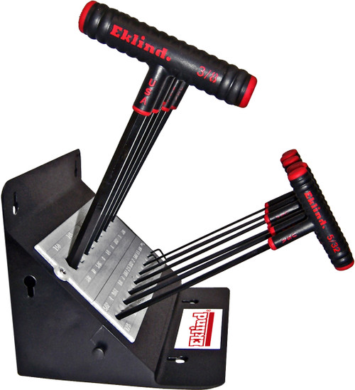 Eklind T Handle Hex Ball End Wrench Set 60814 SAE 13pc 5/64-3/8 Inch 9 ...