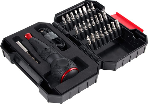 Vessel Ball Grip Cordless Electric Screwdriver Rechargeable 25 bits ...